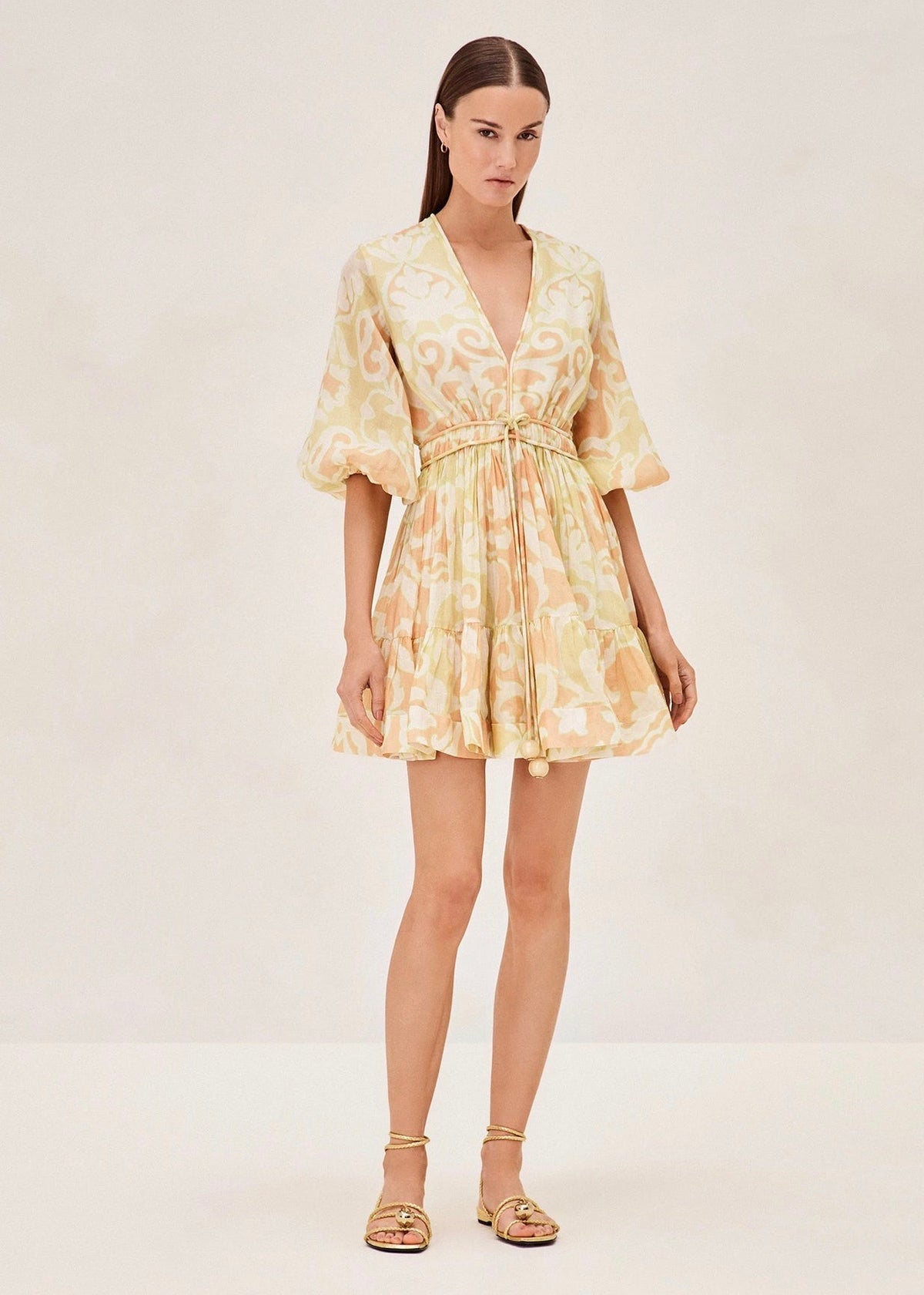 Capri Dress (Melon Vine) - Milk Boutique