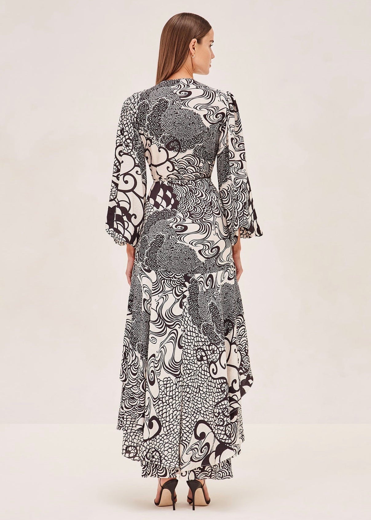 Zarela Dress (Black/Cream) - Milk Boutique