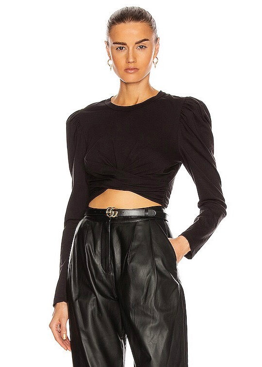 Mandy Tee (Black) - Milk Boutique