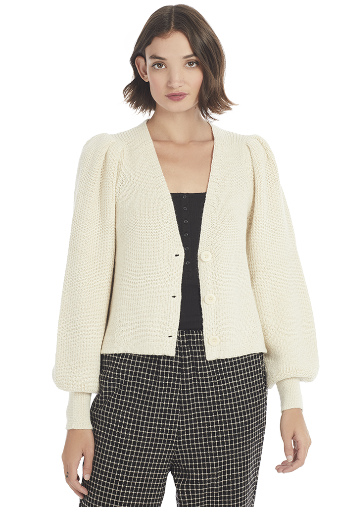 Eleven Six Marla Cardigan (Ivory) - Milkboutique.com – Milk Boutique